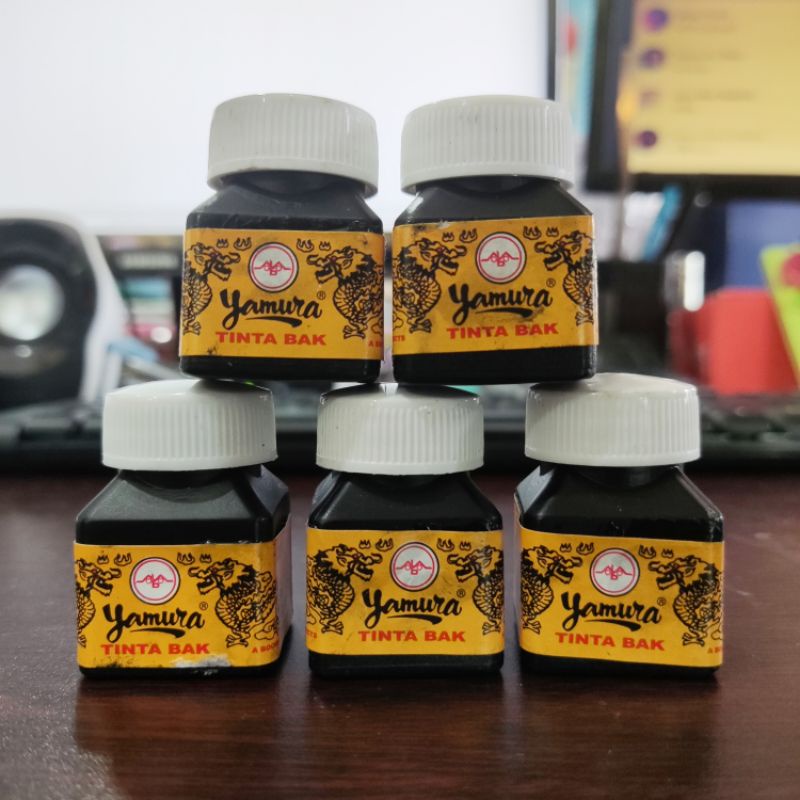Jual Tinta Bak Yamura Kecil (231) / Tinta China / Chinese Ink Kaligrafi ...