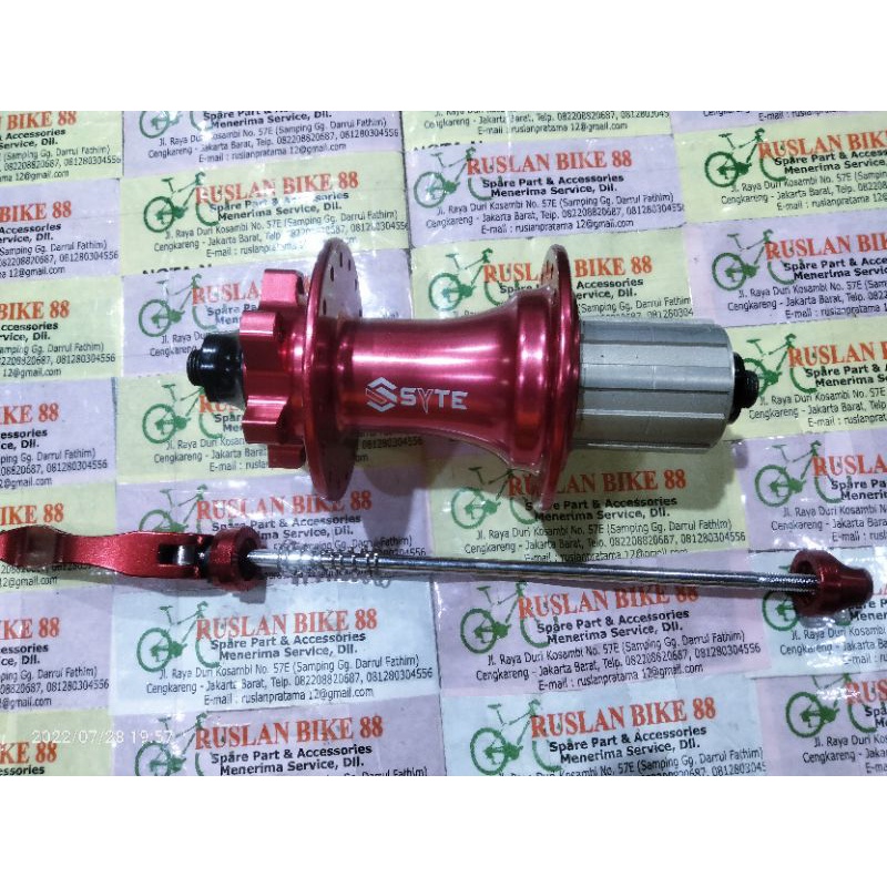 Jual Hub freehub TAWON 32h syte original. Hub free hub syte 32h suara ...