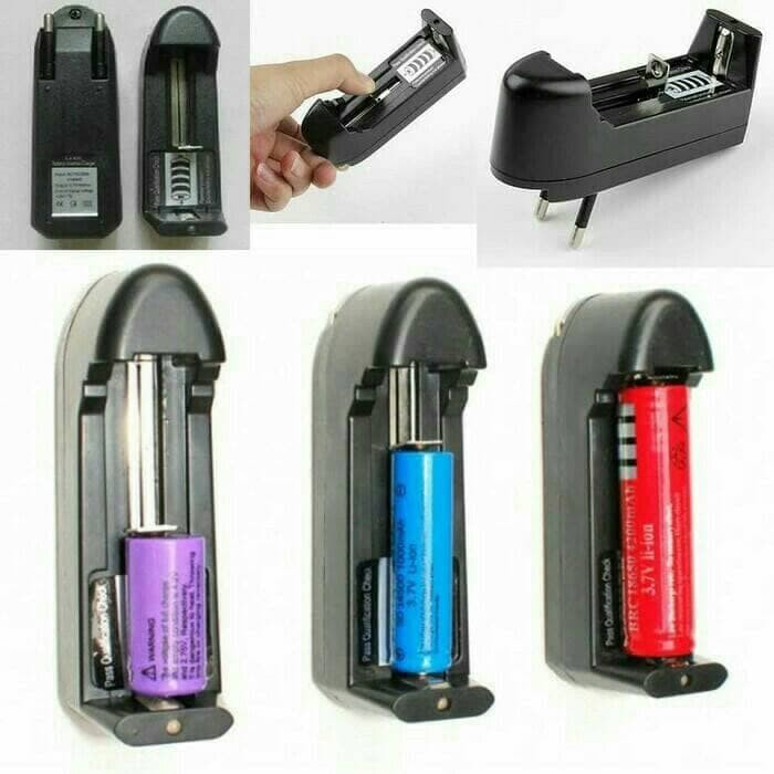 Jual Universal Cell Charger 18650 AA AAA Recharge Battery Indikator ...