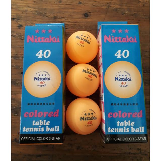 Jual Bola Tenis Meja / Bola Pingpong Nitakku | Shopee Indonesia
