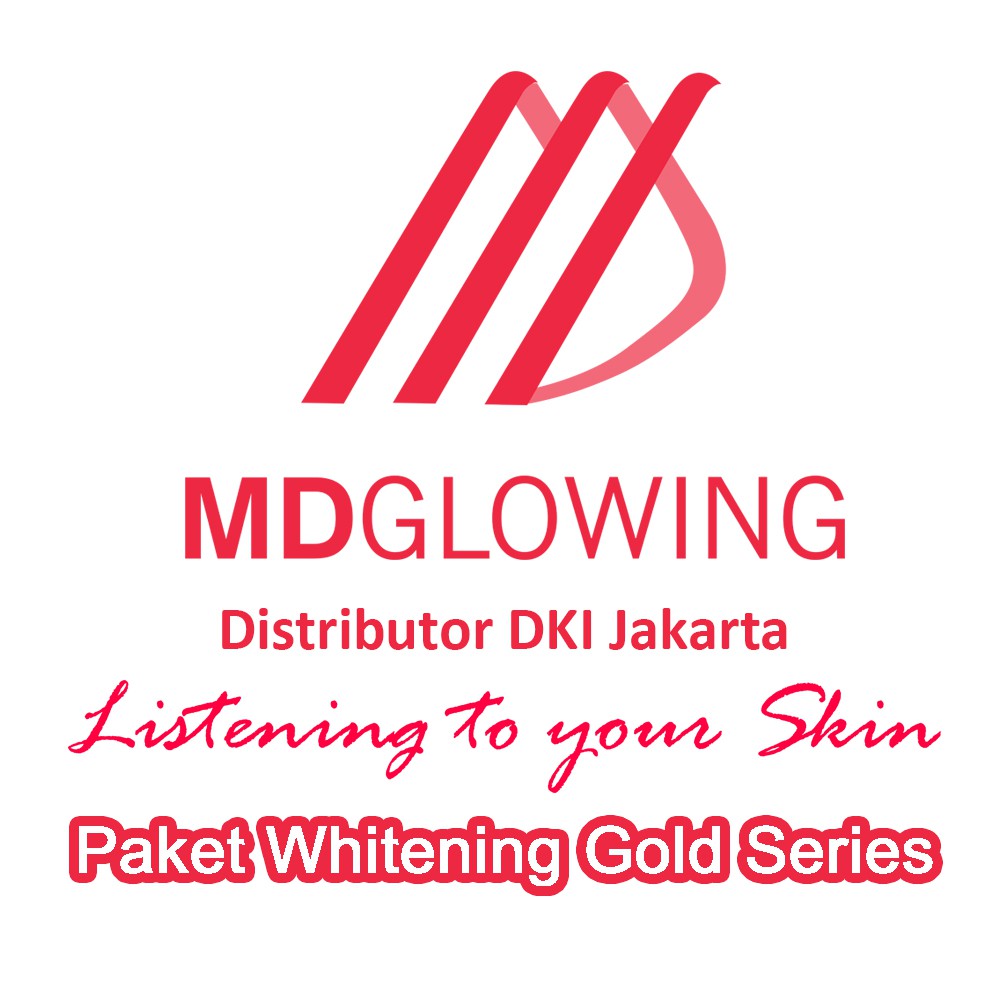 Jual Paket WHITENING GOLD SERIES by MD Glowing | Shopee Indonesia