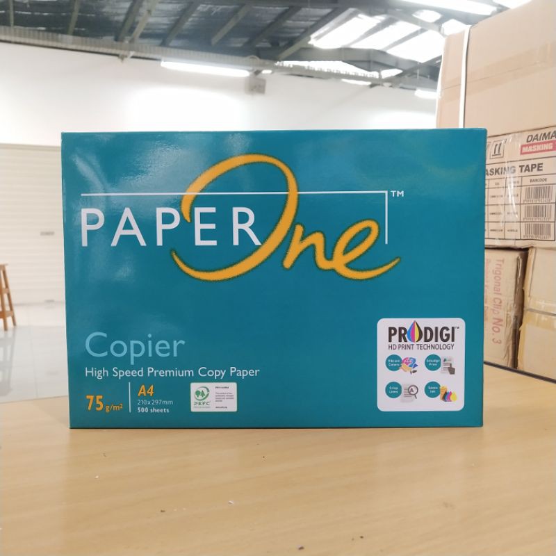 Jual Kertas Hvs Paper One A4 75gr Putih Shopee Indonesia