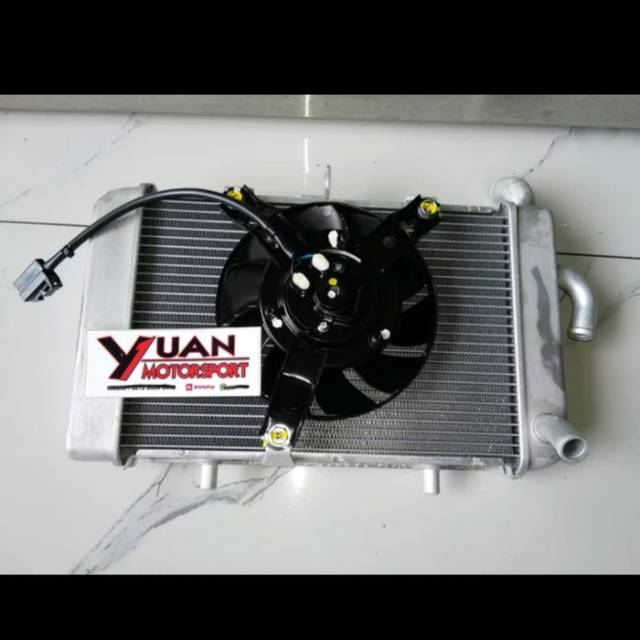 Jual radiator xmax assy original yamaha B74-E240A-00 | Shopee Indonesia