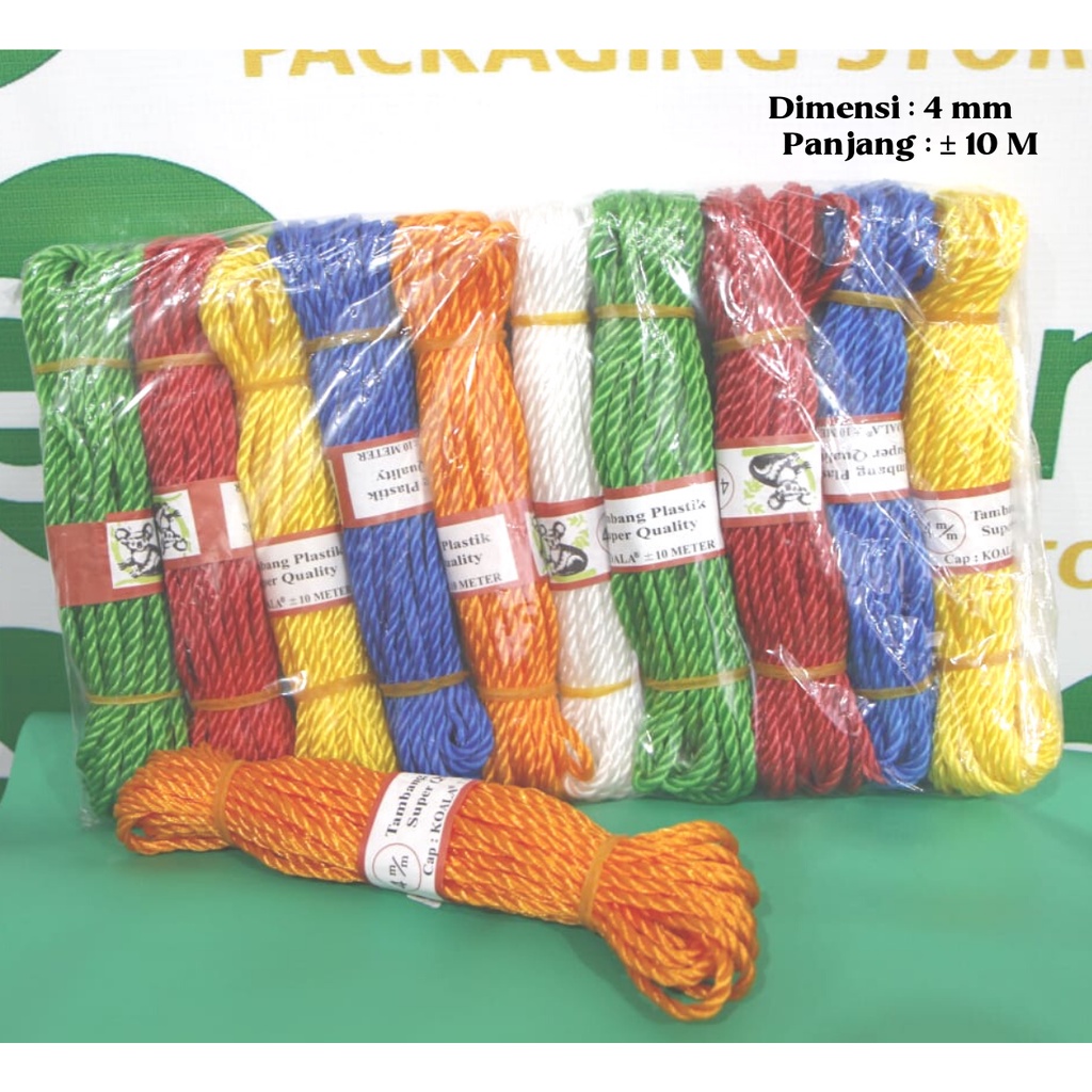 Jual TALI TAMBANG 4MM KECIL TALI GONI PANJANG 10M SUPER MURAH TALI ...