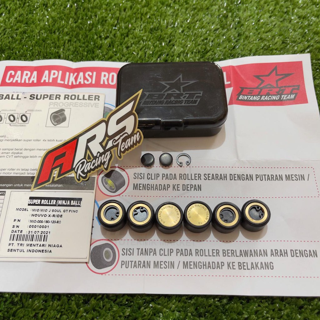 Jual ROLLER BRT NINJA BALL MIO - NOUVO - FINO - XRIDE - MIO J - SOUL GT - MIO KARBU SPORTY ...