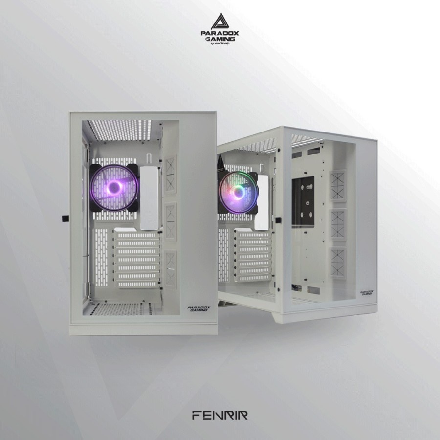 Jual PC CASING PARADOX GAMING FENRIR + 1x FAN ARGB / CASING GAMING ...