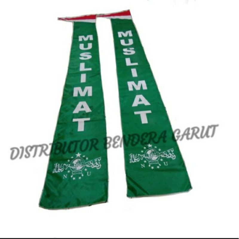 Jual bendera umbul umbul NU muslimat | Shopee Indonesia