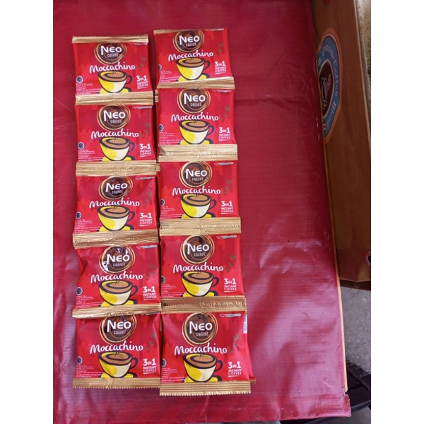Jual Neo coffe mocachino isi 15 sashet | Shopee Indonesia