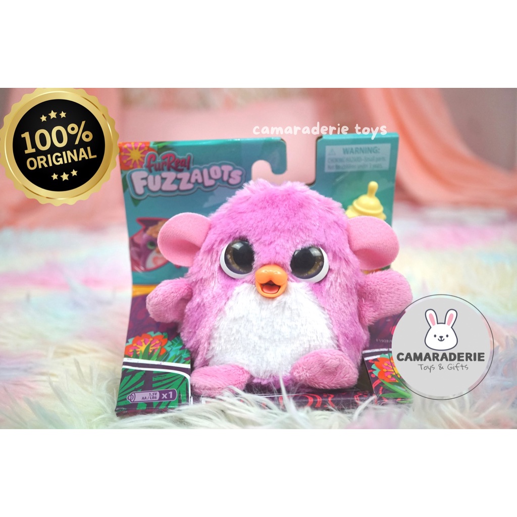 Jual FurReal Fuzzalots Monkey Color-Change Interactive Feeding Toy ...