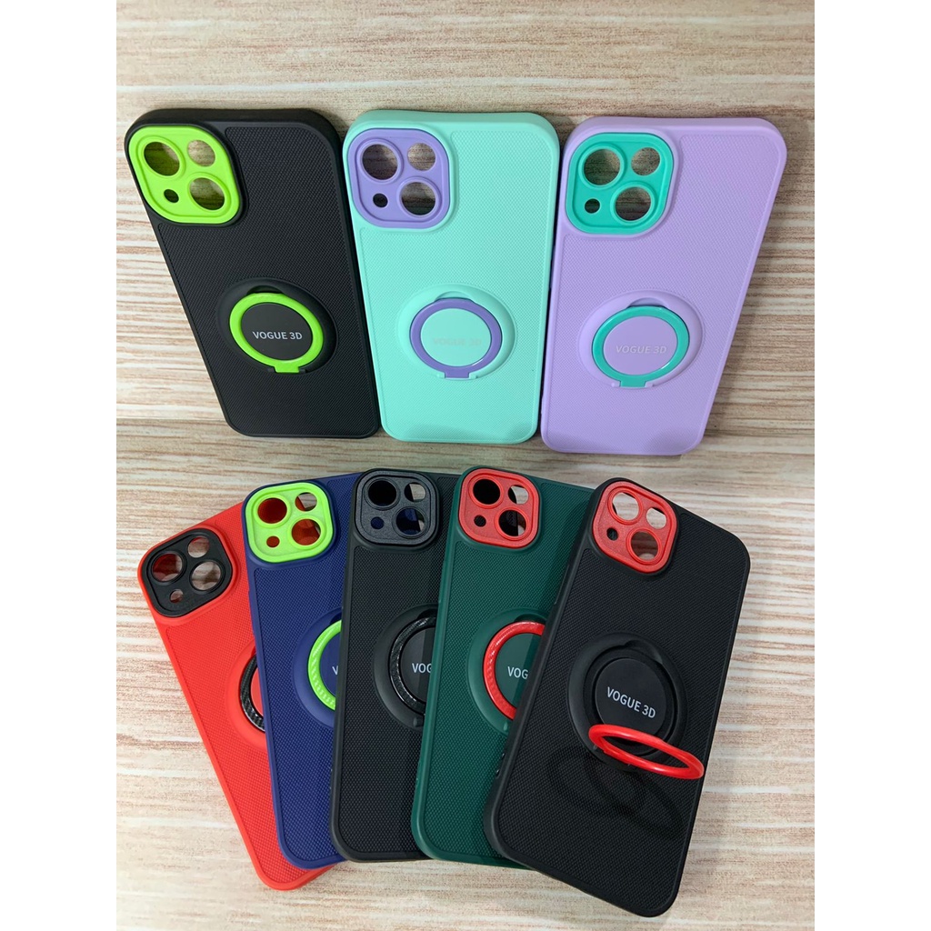 Jual (part 3) Case Iphone 6 7 8 Plus Casing Vogue Ring Magnet Standing ...