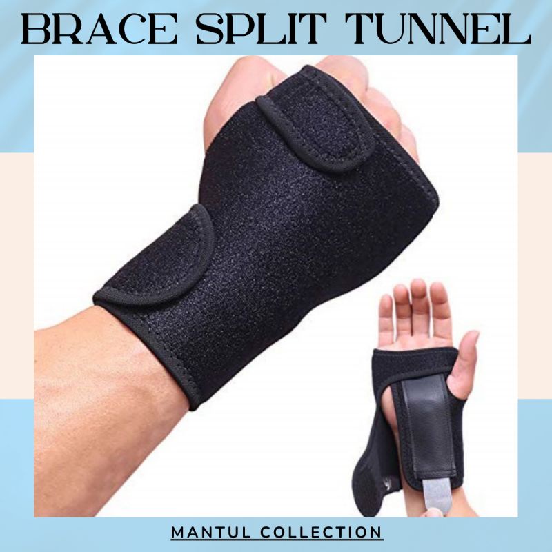 Jual Wrist Brace Steel Palm Support Splint Deker tangan forTunnel ...