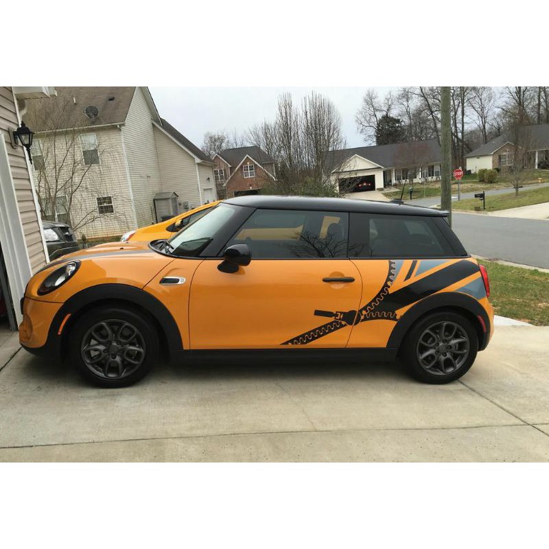 Jual cutting sticker mobil mini cooper stiker mobil striping simple ...