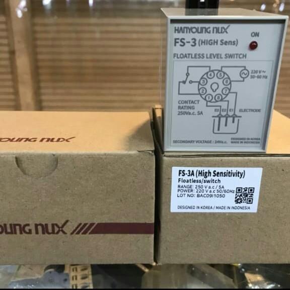 Jual Floatless Level Switch Wlc Fs-3A Hanyoung Ready Stok | Shopee ...