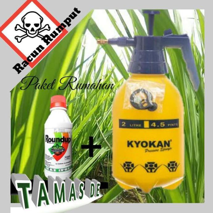 Jual HARGA SPESIAL Racun Rumput + Alat Semprot Pompa | Shopee Indonesia