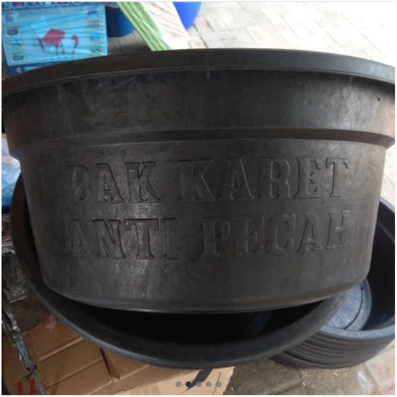 Jual Bak karet anti pecah ukuran 20 dan 24 Kuda Mas Yasindo / Bak karet ...