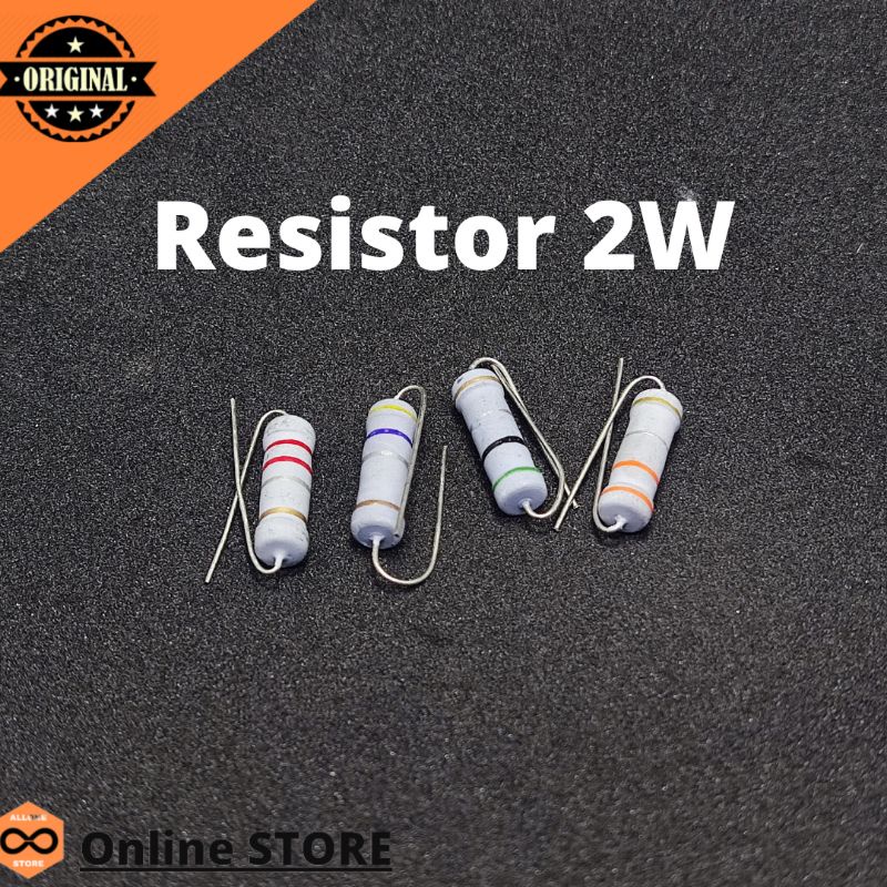 Jual Resistor 2W Semua Ukuran @5pcs | Shopee Indonesia