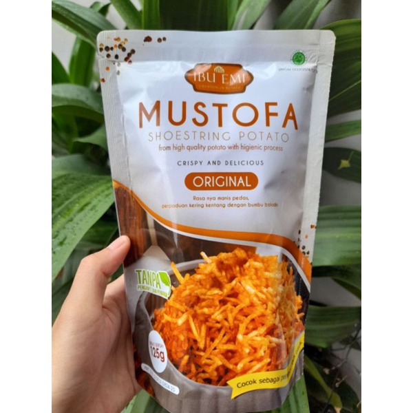 Jual Kering Kentang Mustofa Ibu Emi / Shoestring Potato / Keripik ...