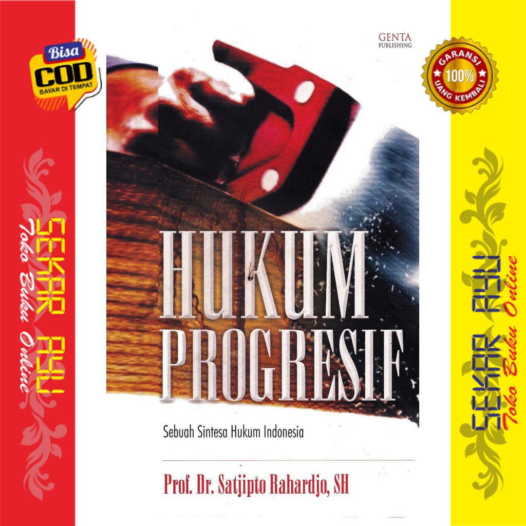 Jual Buku Hukum Progresif Sebuah Sintesa Hukum Indonesia Satjipto ...