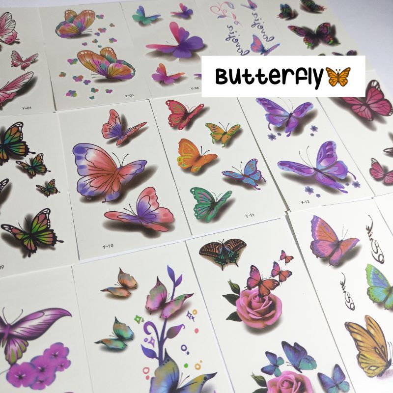 Jual New Tatto Temporary Tato Tidak Permanen Korean Style Simpel ...