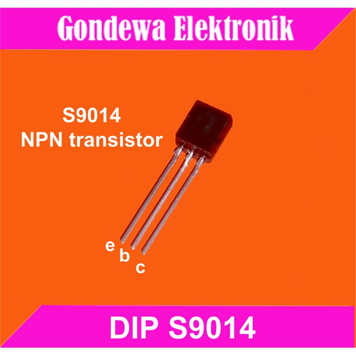 Jual S9014 DIP TO92 general purpose NPN transistor | Shopee Indonesia
