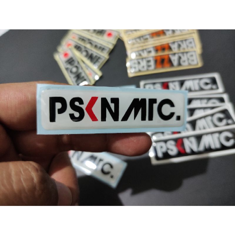 Jual Emblem pasukan matic sticker timbul pskn mtc sticker motor matic ...