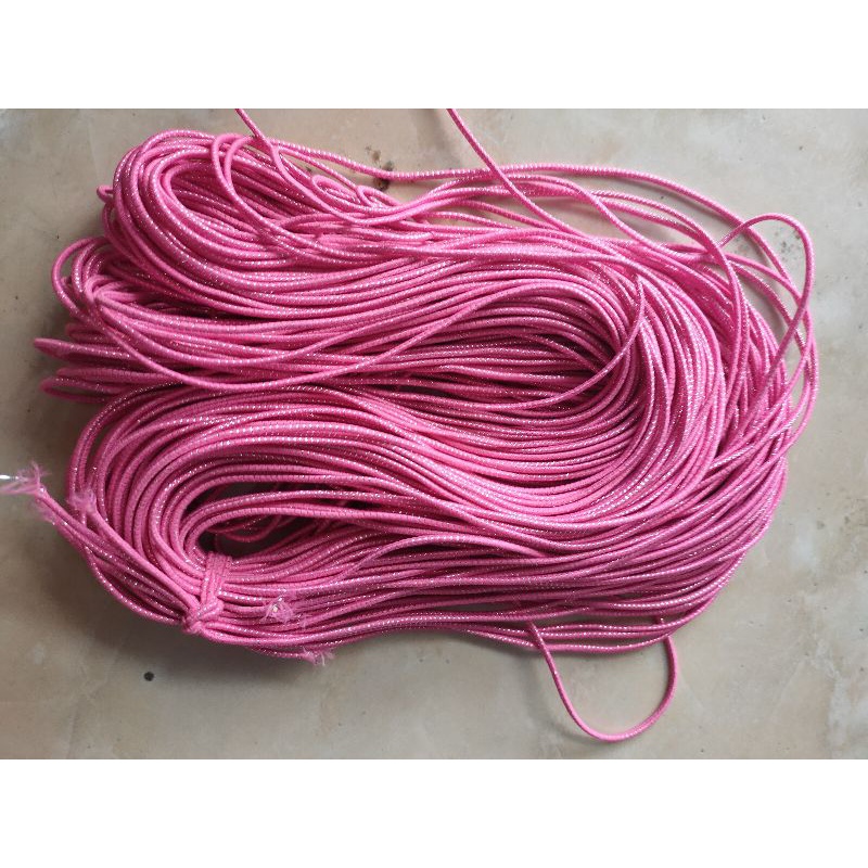 Jual TALI ELASTIS GLITER/TALI ELASTIS STRAP MASKER / ELASTIS GLITER ...