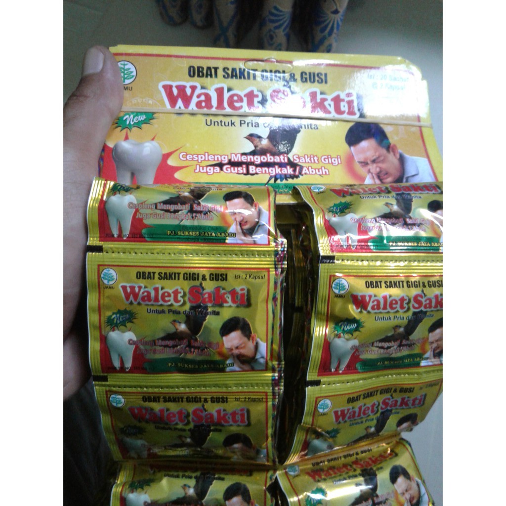 Jual Kapsul Walet Sakti Jamu Obt Sakit Gigi | Shopee Indonesia