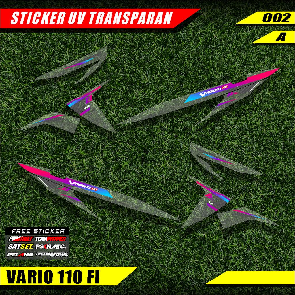 Jual STRIPING TRANSPARAN VARIO 110 FI VARIASI LIST MOTOR DESAIN MINIMALIS GPC 002 | Shopee Indonesia