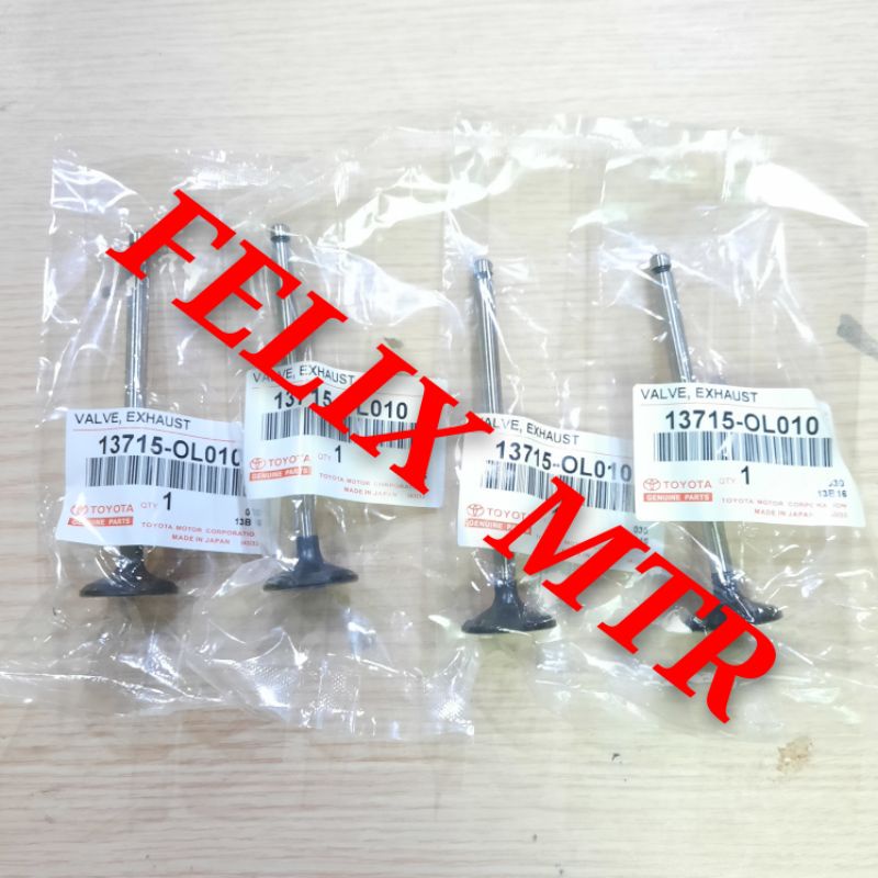 Jual KLEP EX EXHAUST ATAU KLEP API TOYOTA INNOVA DIESEL HILUX 2.5 2 ...