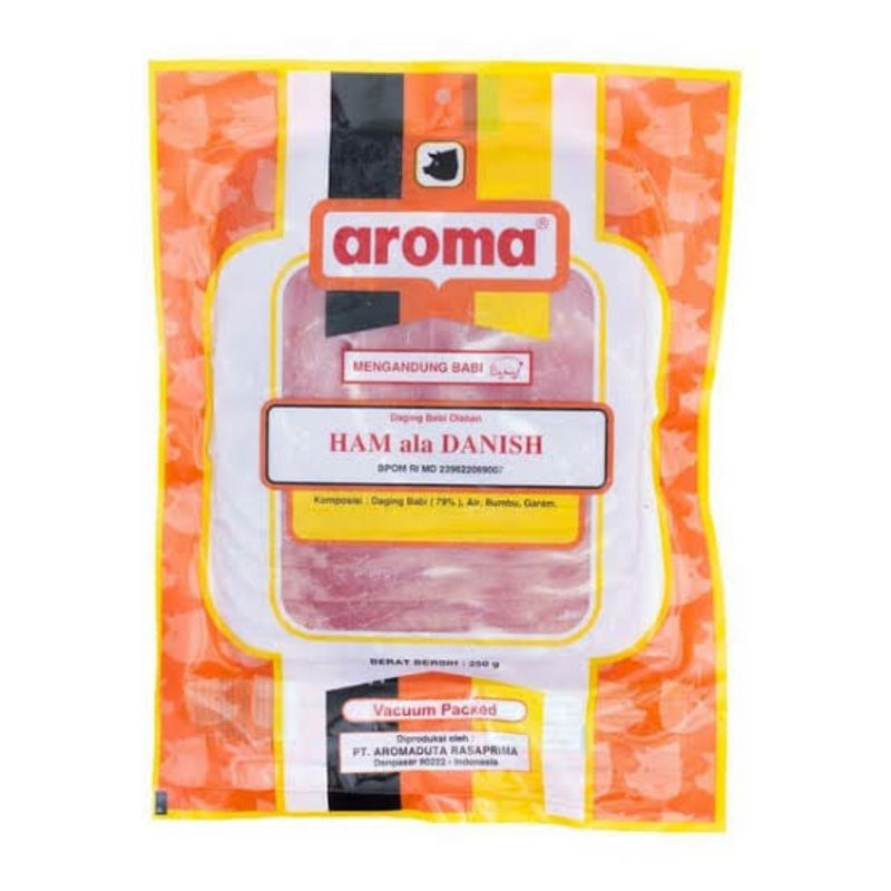 Jual AROMA DANISH HAM | Berat Bersih 250gr | Shopee Indonesia