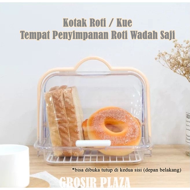 Jual Kotak Roti dan Kue Tempat Penyimpanan Roti Wadah Saji Nampan Roti ...