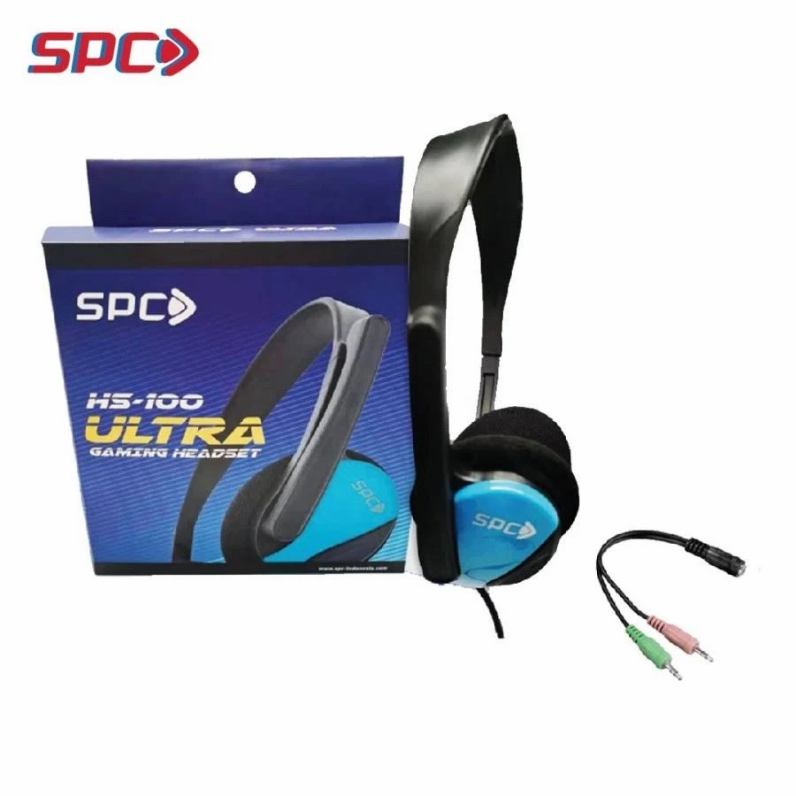 Jual Headset SPC HS100 Ultra Wired - SPC HS-100 Ultra Gaming Headset ...