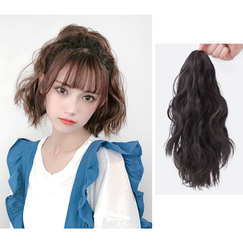Jual RSW HAIR CLIP RAMBUT PALSU WANITA PONI PONY TAIL PONITAIL KOREA ...