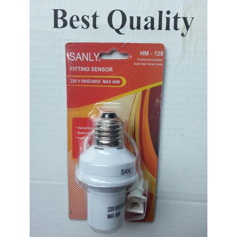 Jual Fitting Sensor/ Fitting Lampu Otomatis - 735Be7 | Shopee Indonesia