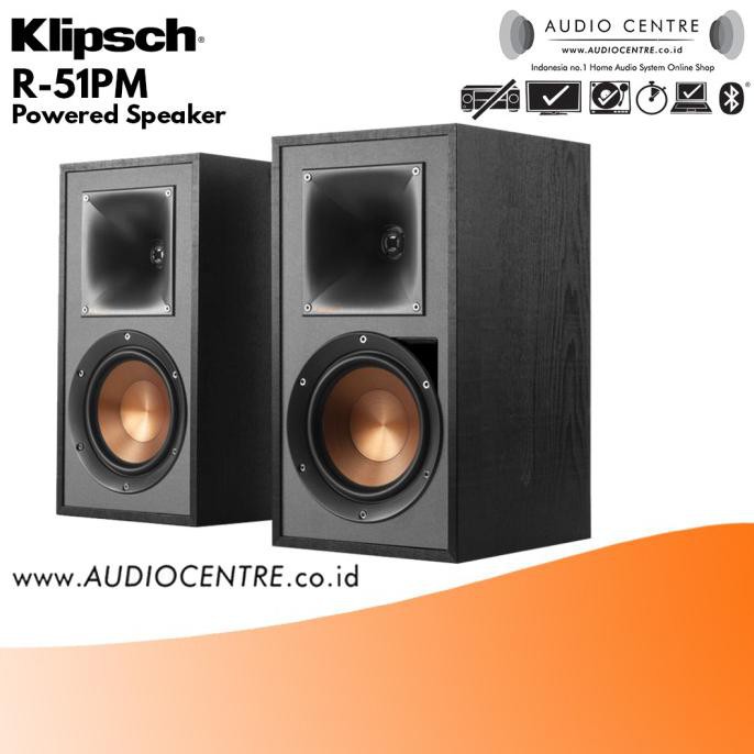 Jual KLIPSCH R-51PM R51PM R 51PM POWERED SPEAKER ACTIVE SPEAKER ...