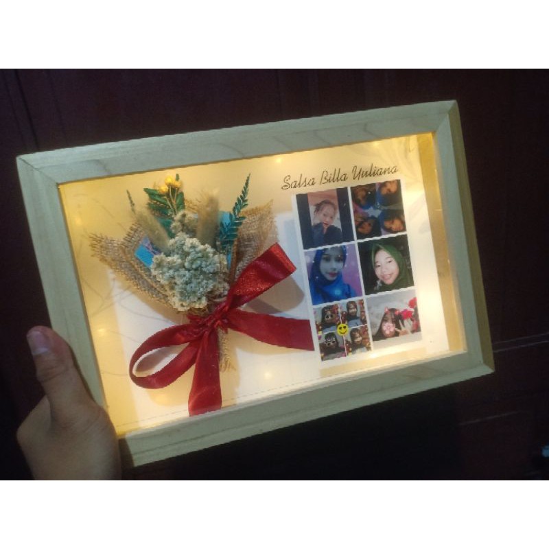 Jual Flower in Frame / Bunga Bingkai / Bunga Kering / Kado Unik ...
