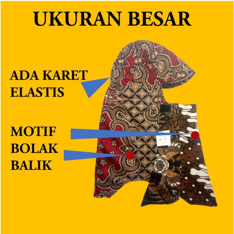 Jual APD TEAM WORK PROJECT-ORIGINAL BATIK INDONESIA-TOPI SPESIAL ...