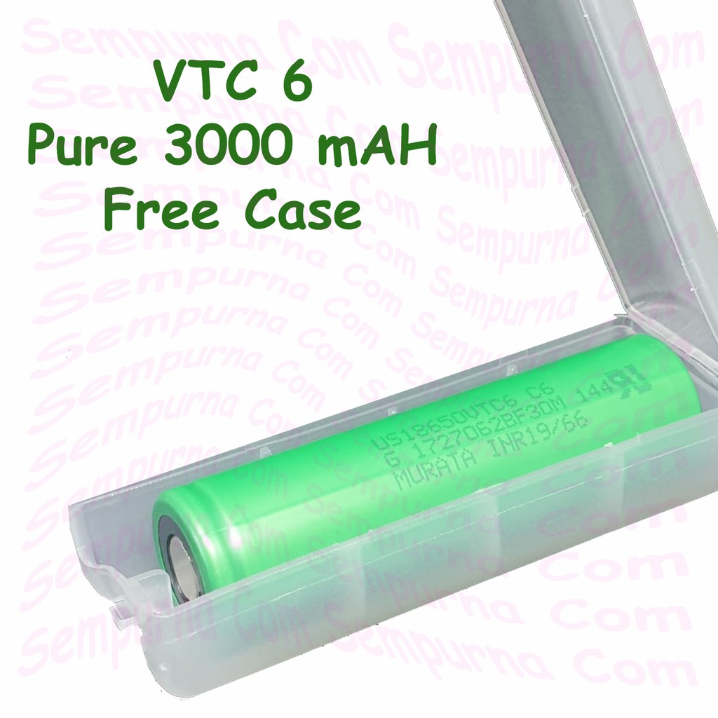 Jual Baterai Lithium ion LION 18650 VTC 4 5 6 7 A Original PC | Shopee ...