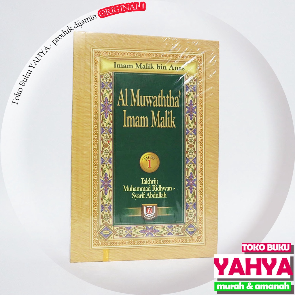 Jual Terjemah Kitab Al Muwatha - Al muwaththa Imam Malik JILID 1 / Al ...