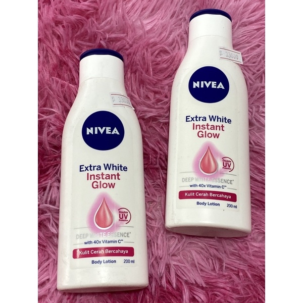 Jual Nivea Extra White Instant Glow Vit C Double Uv 200ml Shopee