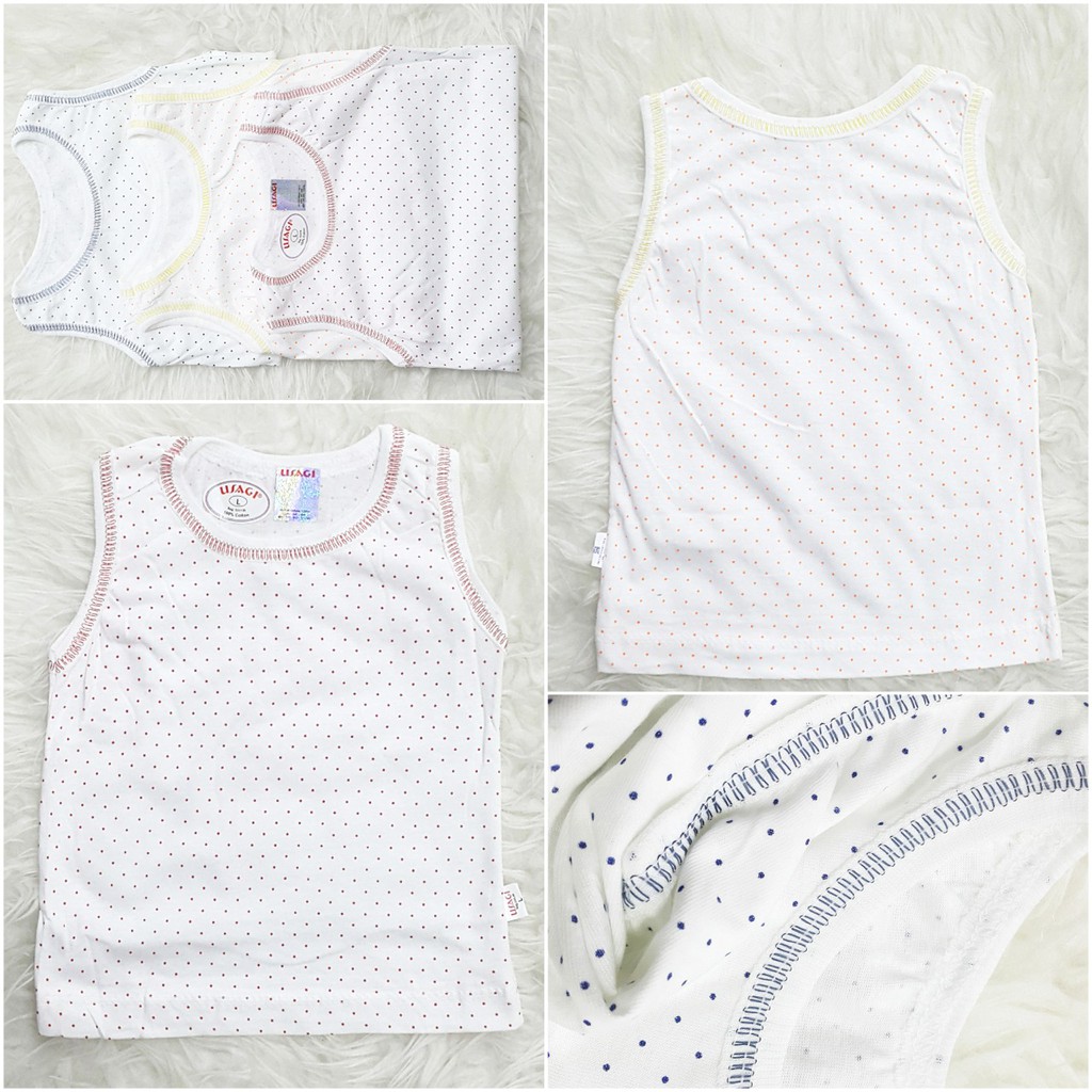 Jual Singlet Bayi Lengan Buntung Katun SNI Sablon/Singlet Murah/Singlet ...