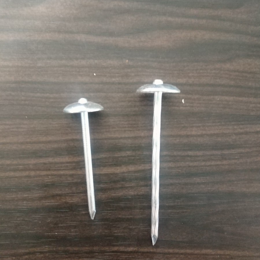 Jual PAKU PAYUNG 5/7 CM PER 1/2 KG / PAKU SENG ASBES 2/3 INCH | Shopee ...