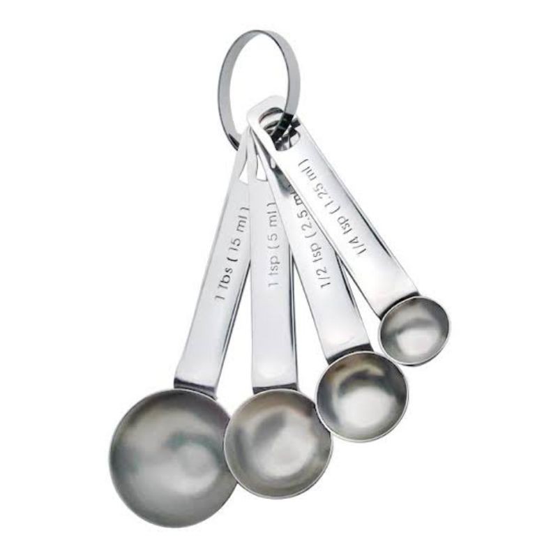 Jual Measuring Set M-4 Tanica / Sendok Takar Stainless Tanica | Shopee ...