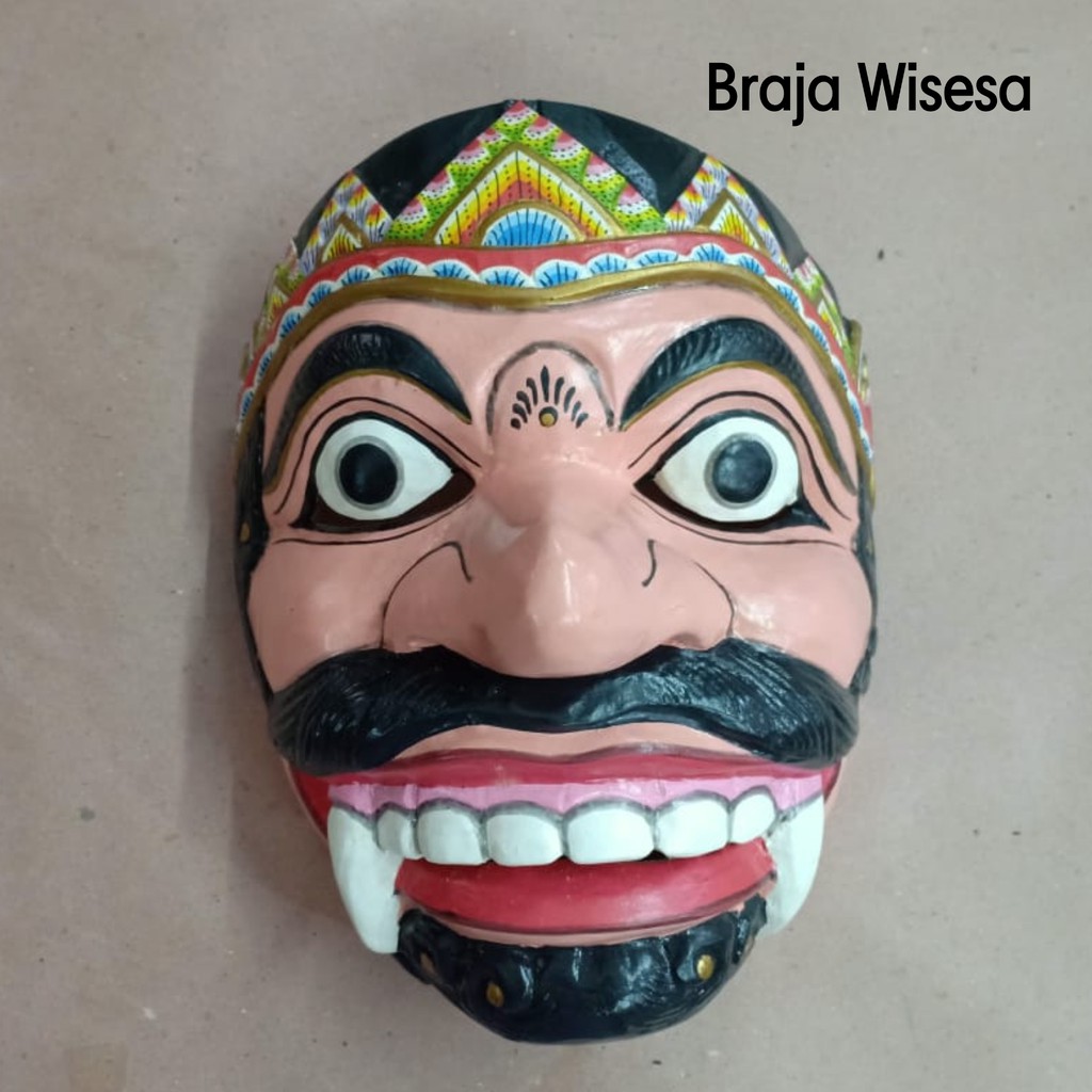 Jual Topeng Braja Wisesa brajamusti baladewa duryudana durna sengkuni ...