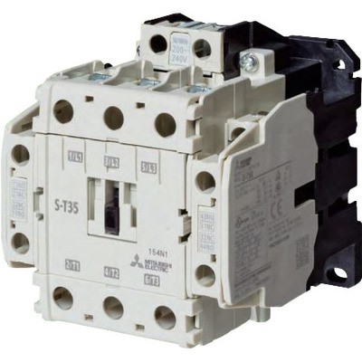 Jual Mitsubishi ST35 / Mitsubishi Contactor ST35 110V 220V 380V AC Coil ...