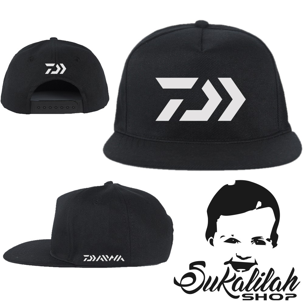 Jual Topi Snapback sport pria all size DAIWA Spc | Shopee Indonesia