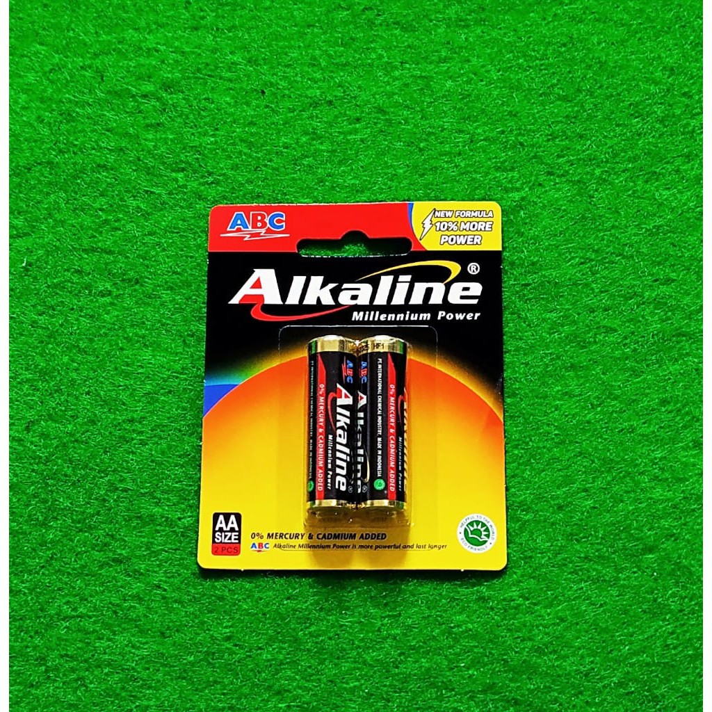 Jual ABC ALKALINE Batu Baterai (K) LR6 1.5 V AA | Shopee Indonesia