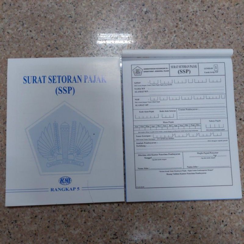 Jual Buku Surat Setoran Pajak 5 Rangkap / Buku SSP | Shopee Indonesia