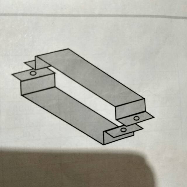 Jual COVER CLAMP TRAY LADDER 100 x 50 mm ELECTRO GALVANIZED per 1 pcs ...