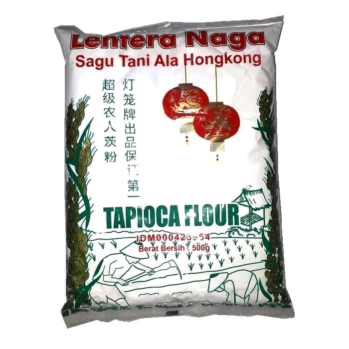 Jual Tepung Sagu Tani Lentera Naga Tapioca Flour 500g | Shopee Indonesia